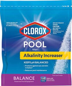 clorox pool&spa alkalinity increaser, keeps ph balanced, 5lb