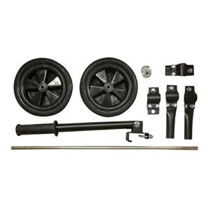 offex generator wheel kit assembly for 4000w generators - black