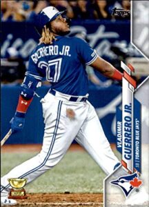 2020 topps #182 vladimir guerrero jr. toronto blue jays rookie cup baseball card