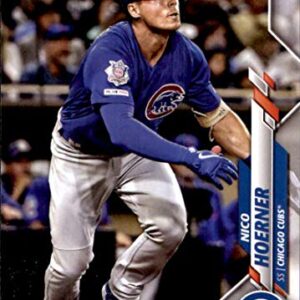 2020 Topps #70 Nico Hoerner Chicago Cubs Rookie Baseball Card