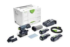 festool 575728 cordless orbital sander rtsc 400 li 3.1 ah 18v i-set