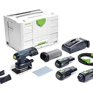 Festool 575728 Cordless Orbital Sander RTSC 400 Li 3.1 aH 18V I-Set