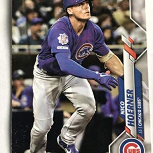 2020 Topps #70 Nico Hoerner Chicago Cubs (RC - Rookie Card) NM-MT MLB Baseball