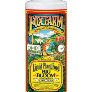 Fox Farm Fertilizer Soil Liquid Nutrient: Big Bloom + Twin Canaries Chart (32 oz Bottle)