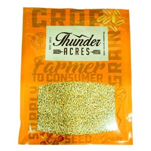 Thunder Acres Barley Seed - Certified Organic - Non-GMO (1 lb)