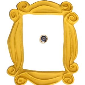 Handmade with Love by Fatima. 2 peephole stickers. To stick in your door inside the frame. Present for your friends.