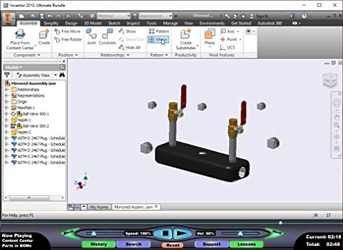 Autodesk Inventor 2015: 2D Drafting and Customization – Video Training Course