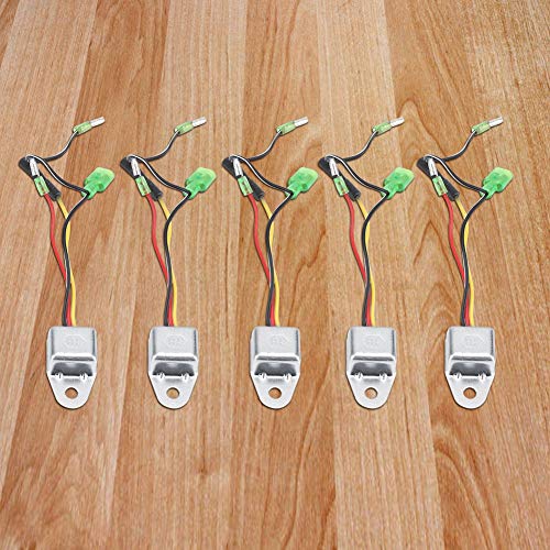 Low Oil Sensor, 5PCS Low Oil Sensor Alarm/Alert Replacement for Honda GX160/GX200/GX240/GX270/GX340/GX390 trimmer lawn mower parts Alarm Sensor