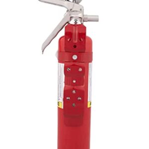 Amerex B417T, 2.5 Pound ABC Dry Chemical Class A B C Multi-Purpose 2.5 Pound Fire Extinguisher with Wall Bracket