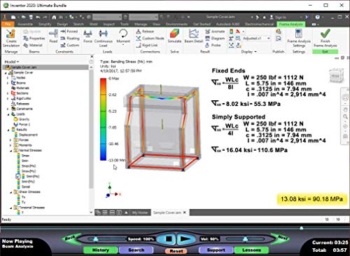 Autodesk Inventor 2020: FEA Made Simple – Video Training Course