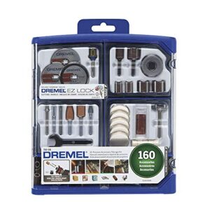 Dremel 4000-2/30 Rotary Tool Kit with 160-Piece All-Purpose Rotary Accessory Bundle and Flex-Shaft Attachment (3 Items)