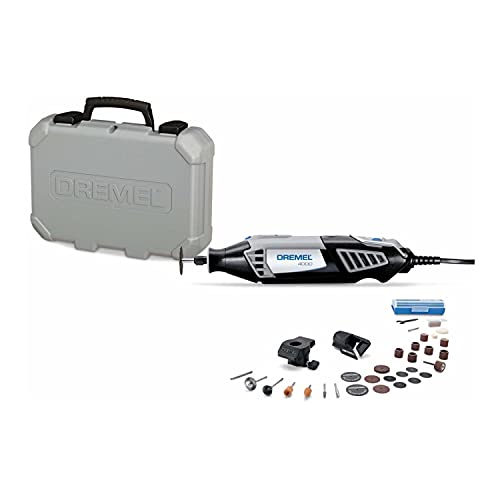 Dremel 4000-2/30 Rotary Tool Kit with 160-Piece All-Purpose Rotary Accessory Bundle and Flex-Shaft Attachment (3 Items)