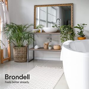 Brondell Swash Electronic Bidet Toilet Seat LE89, Fits Elongated Toilets, White – Side Arm Control, Warm Air Dryer, Strong Wash Mode, Stainless-Steel Nozzle, Nightlight and Easy Installation