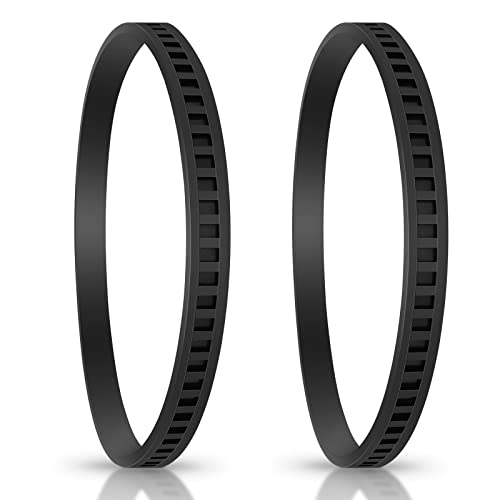 2 Pack 45-69-0010 Blade Pulley Tires Replacement For Milwaukee Bandsaw Part Deep Cutting Blades 6230 6232-20 6232-6 6225 AO2807 6238N 6238-20 2729-20 Milwaukee Bandsaw Rubber Tires