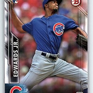 2016 BOWMAN #124 CARL EDWARDS JR. RC CUBS BASEBALL