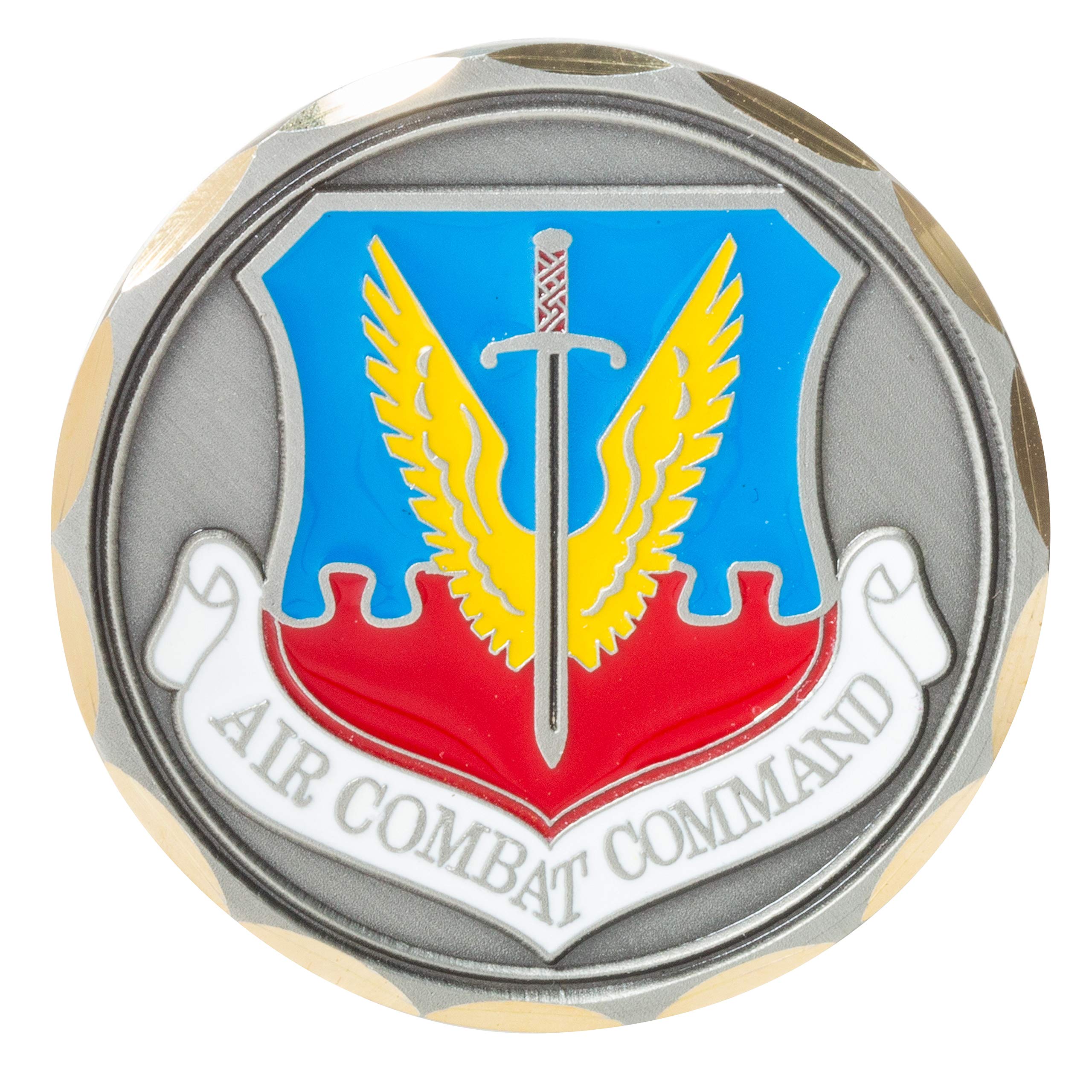 United States Air Force USAF Air Combat Command Challenge Coin