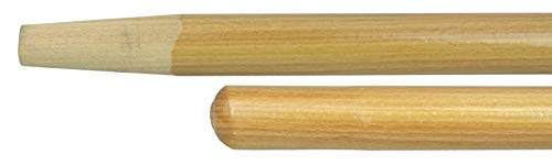 Weiler 44306 72" Hardwood Handle, Tapered Wood Tip, 1-1/8" Diameter, Made in The USA (Pack of 12)