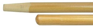 weiler 44574 48" hardwood handle, tapered wood tip, 7/8" diameter, made in the usa (pack of 12)