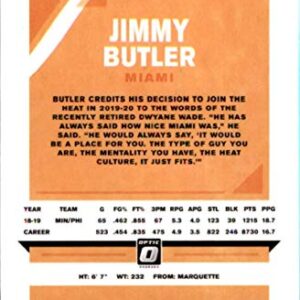 2019-20 Donruss Optic #11 Jimmy Butler Miami Heat Basketball Card