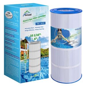 toread replacement for pool filter pentair cc100, ccrp100, pap100, pap100-4, ultral-c3, unicel c-9410, r173215, filbur fc-0686, 59054200, 160316, 160354, sp100 predator 100, 100 sq. ft. cartridge