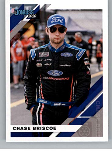 2020 Donruss Racing #60 Chase Briscoe Nutri Chomps/Stewart-Haas Racing/Ford Official NASCAR Trading Card