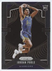 2019-20 panini prizm #272 jordan poole rc rookie golden state warriors nba basketball trading card