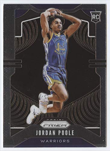 2019-20 Panini Prizm #272 Jordan Poole RC Rookie Golden State Warriors NBA Basketball Trading Card