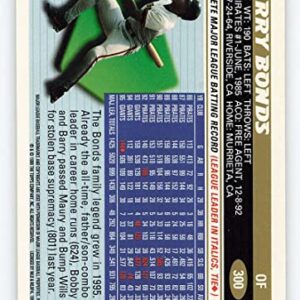 1996 Topps #300 Barry Bonds San Francisco Giants Baseball NM-MT