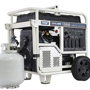 Pulsar 15,000W Dual Fuel Portable Generator with Electric Start