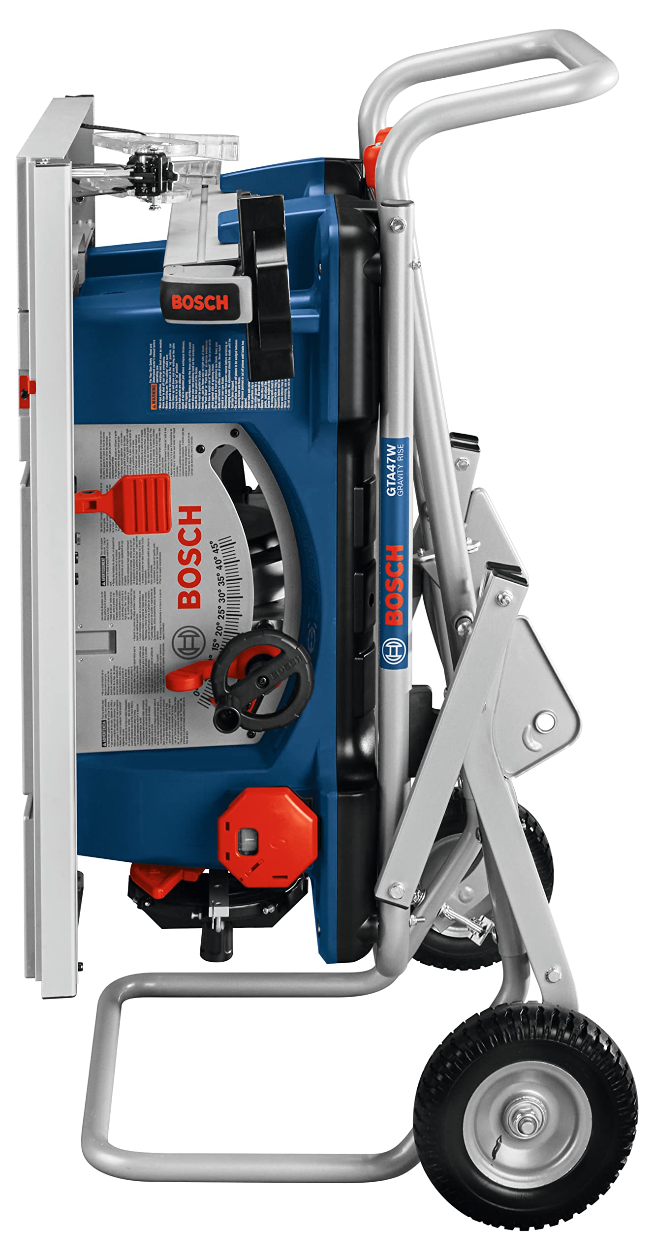 BOSCH 10 In. Worksite Table Saw with Gravity-Rise Wheeled Stand 4100XC-10