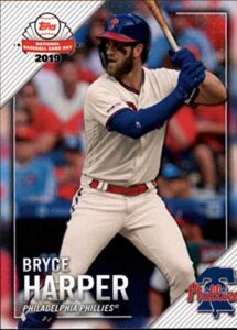 baseball mlb 2019 topps national baseball card day incentives #ntcdg-1 bryce harper #ntcdg-1 nm near mint phillies