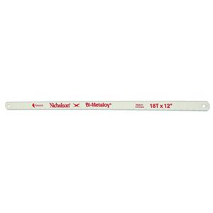 nicholson nf1232 bi-metaloy 12 x 32 tpi hacksaw blade (2 blades per card) - 62839n-02, multi, one size