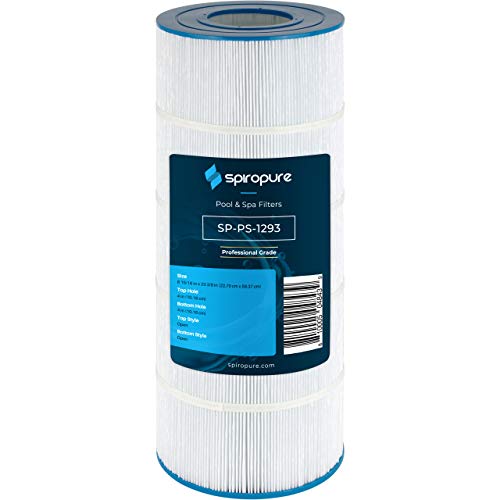 SpiroPure Replacement for Pleatco PA120 Hayward C1200 CX1200RE Unicel C-8412 Filbur FC-1293 Waterway Plastics 817-0125N Aladdin 22002 Hot Tub Spa Pool Filter Replacement Cartridge (1)