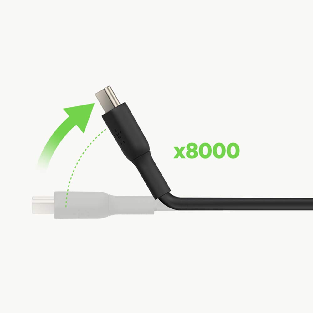 Belkin Boost Charge USB-C to USB-C Cable (USB Type-C Fast Charge Cable for Samsung, Pixel, iPad Pro and More) 2 m, Black