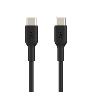 Belkin Boost Charge USB-C to USB-C Cable (USB Type-C Fast Charge Cable for Samsung, Pixel, iPad Pro and More) 2 m, Black