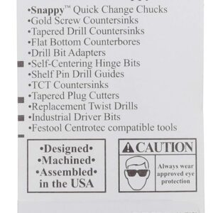 Snappy Tools 3/8 Inch Ironman Quick Change Drill Bit Adapter for Metalworking, Fabrication and Installation