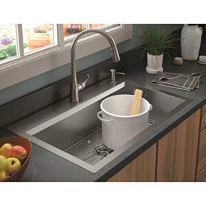 Kohler Cater 33" x 22" Top Mount Undermount Single Bowl kitchen Sink Kit, K-RC21612