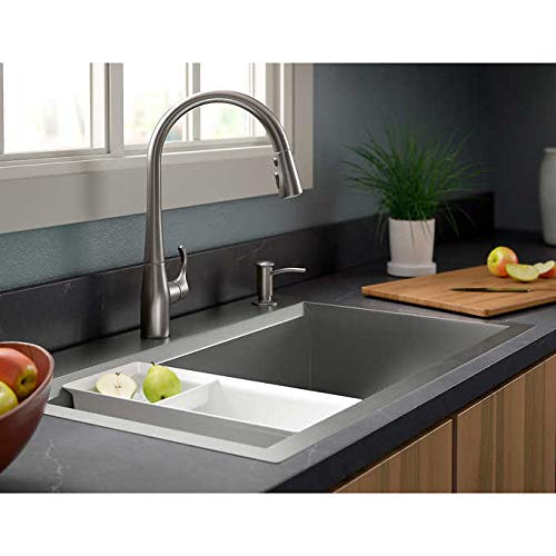 Kohler Cater 33" x 22" Top Mount Undermount Single Bowl kitchen Sink Kit, K-RC21612