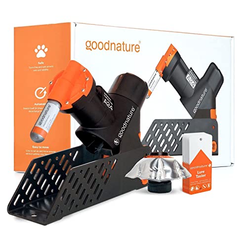 Goodnature Home Trapping Kit, A24 Humane Mouse Trap & Rat Trap with Portable Trap Stand, Automatic Paste Pump and CO2 Canister, Pet-Friendly Mouse & Rat Trap Without Digital Strike Counter