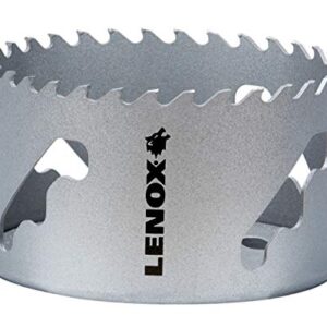 LENOX Tools Carbide Hole Saw, 3 5/8-Inch (92 mm) (LXAH3358)