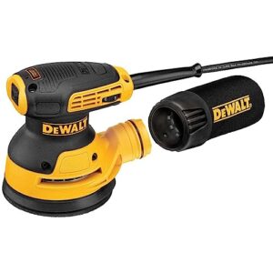 dewalt random orbit sander, variable speed, 5-inch (dwe6423)