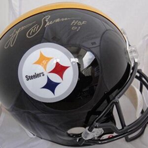 Lynn Swann Signed Pittsburgh Steelers (HOF 01) Full Size Helmet JSA - Autographed NFL Helmets