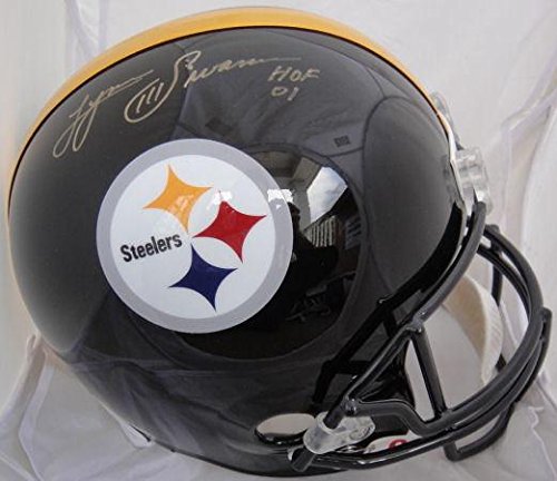 Lynn Swann Signed Pittsburgh Steelers (HOF 01) Full Size Helmet JSA - Autographed NFL Helmets