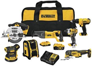 dewalt 20v max* cordless drill combo kit , 7-tool (dck771d1m1)