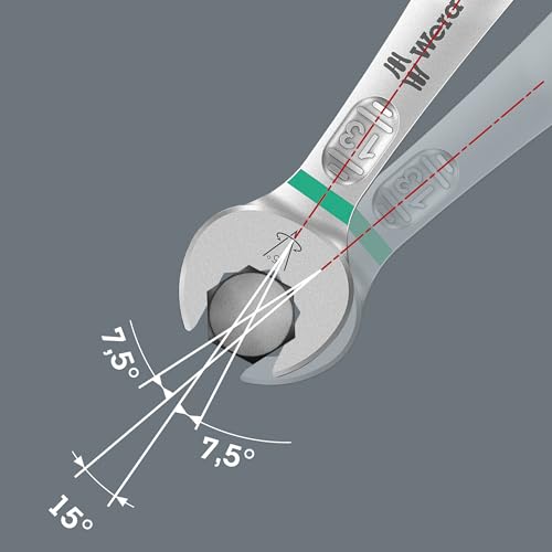 Wera 05020230001 6003 Joker 5 Set 1 Combination Wrench Set, 5 Pieces