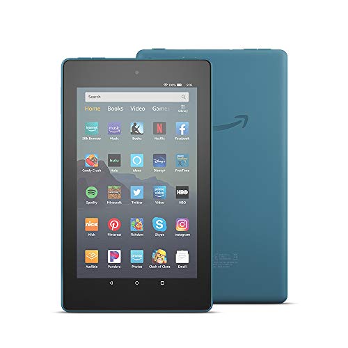 Fire 7 Tablet (7" display, 32 GB) - Twilight Blue + Kindle Unlimited (with auto-renewal)