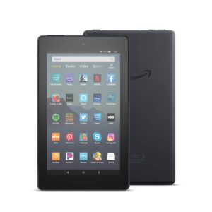 fire 7 tablet (7" display, 16 gb) - black + kindle unlimited (with auto-renewal)