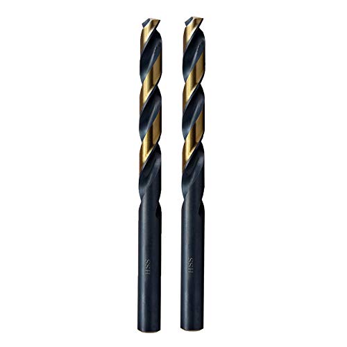 MAXTOOL No.20 2pcs Identical Jobber Length Drills Dia 0.161" HSS M2 Twist Drill Bits Wire Gauge Gage Numbered Straight Shank Drills; JBN02H10R20P2