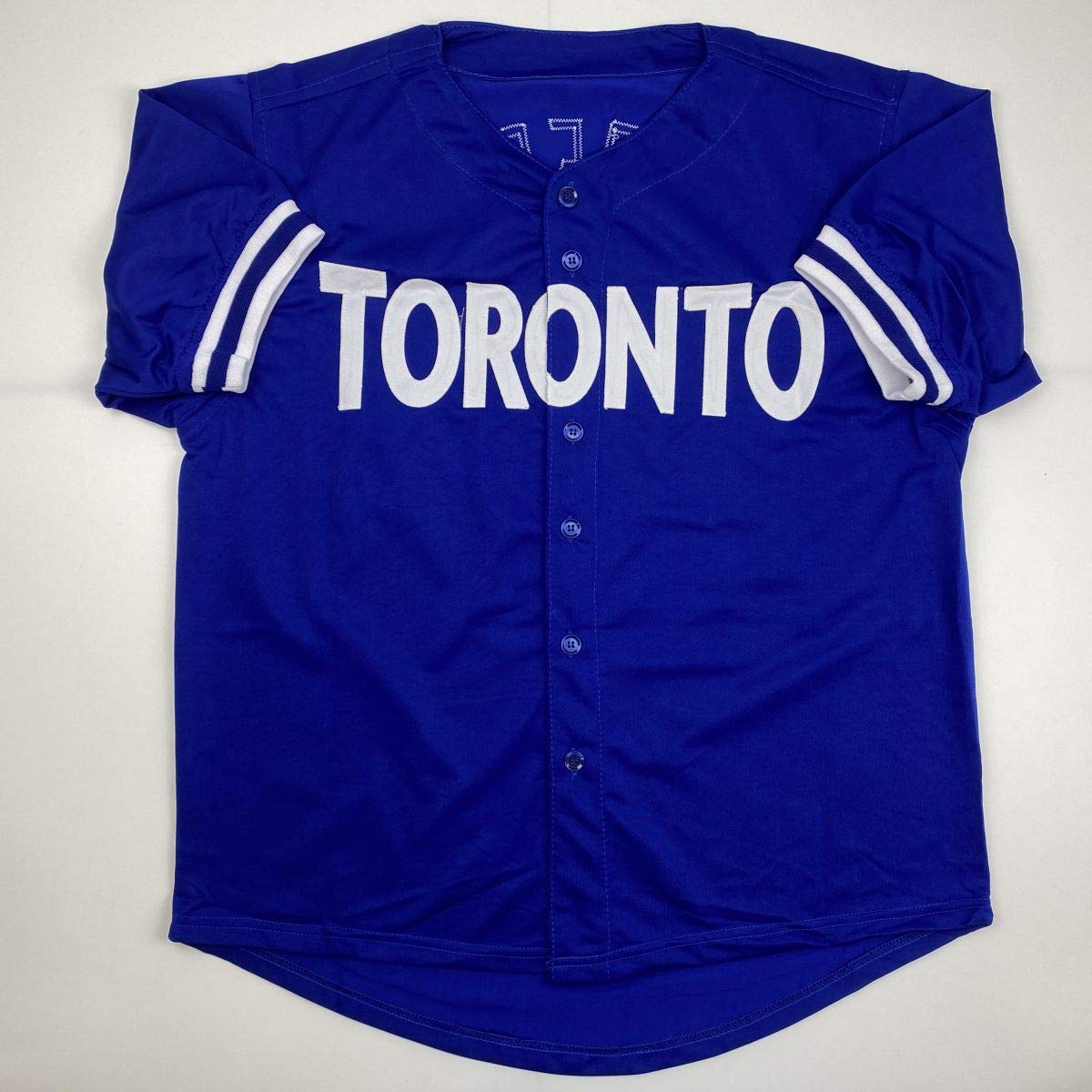 Autographed/Signed Vladimir Vlad Guerrero Jr. Toronto Blue Baseball Jersey PSA/DNA COA