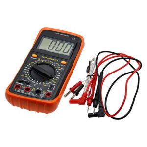 amtast digital multimeter ac/dc amp ohm voltage resistance continuity capacitance diode hfe temp tester amt32